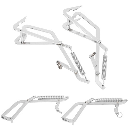2 Pcs Seafood Grabber Stainless Steel Grabbing Tools For Catching Crabs ...
