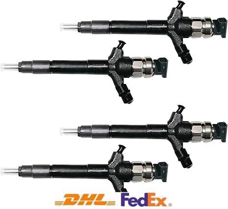 4X Fuel Injector 095000-5760 1465A054 for Mitsubishi Vehicle L200 w ...