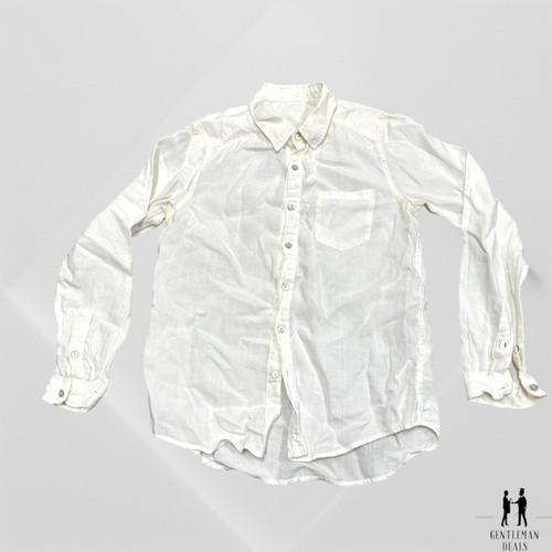 Nest Robe Japan Blouse high thread-count 100% linen collared shirt MOP ...