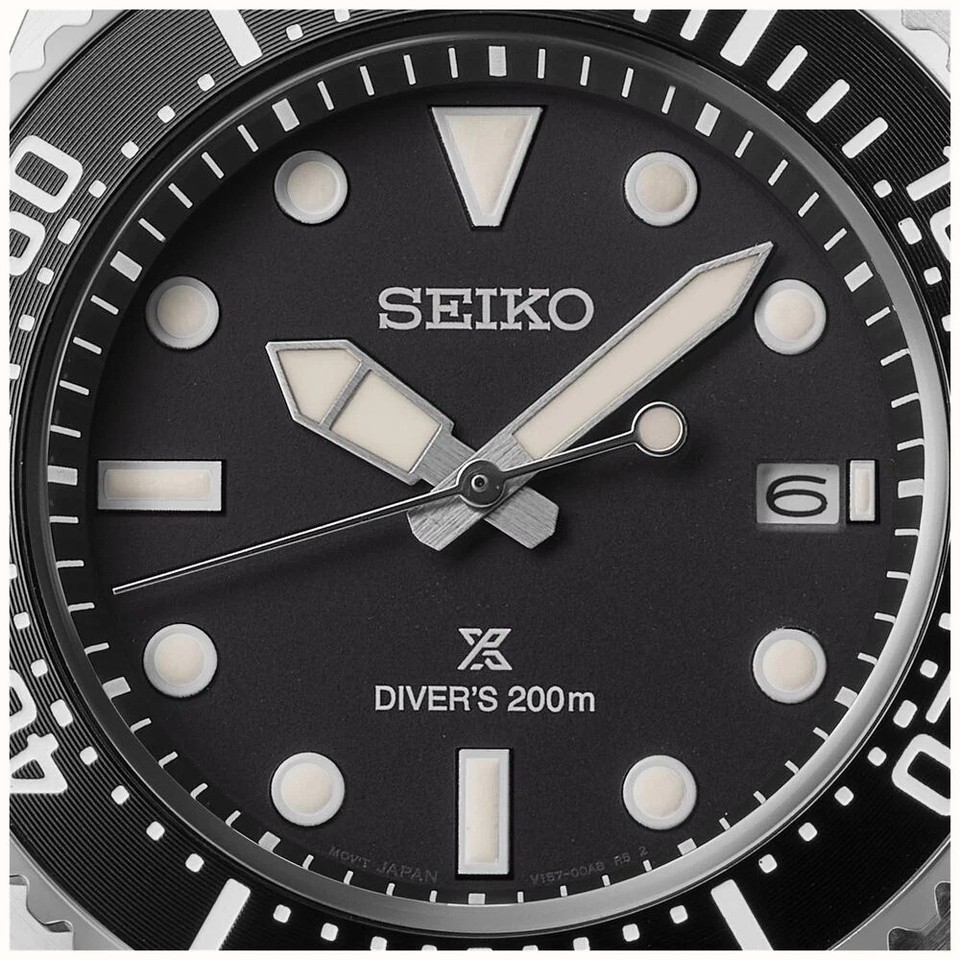 Seiko Prospex Diver Scuba Solar Men's Watch Metal Strap - SNE597 | eBay