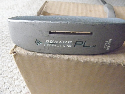 Men right handed steel shaft Dunlop Perfect line PL 140 milled putter ...