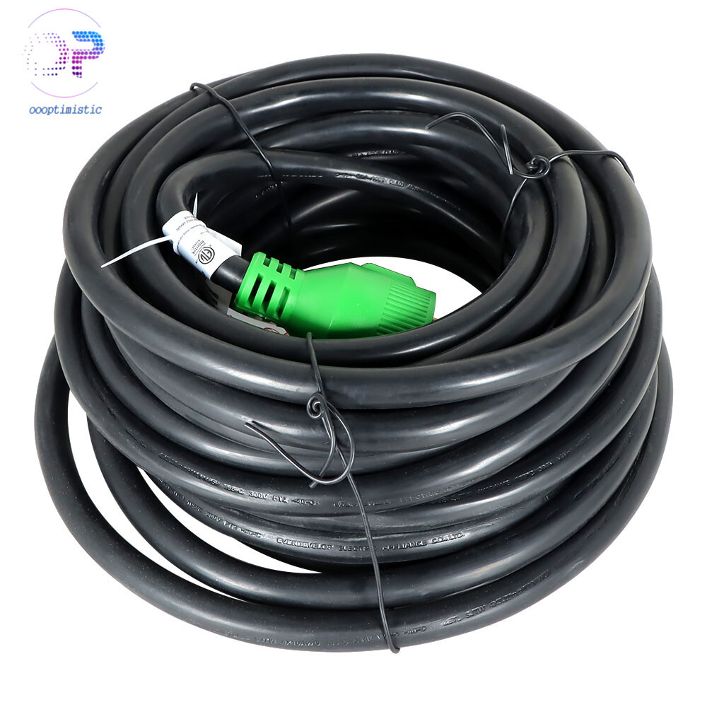 25/50/75 ft 30 Amp RV Extension Power Cord Twist Lock NEMA L14-30P/NEMA ...