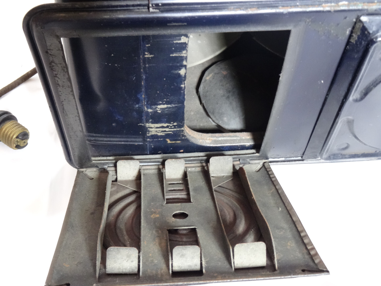 ANTIQUE MIRROSCOPE CLEVELAND MAGIC LANTERN POST CARD PROJECTOR | eBay