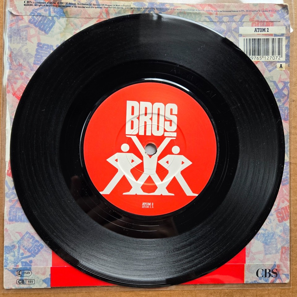 BROS When Will I Be Famous? POP UK IMPORT 45 7" Vinyl Record | eBay