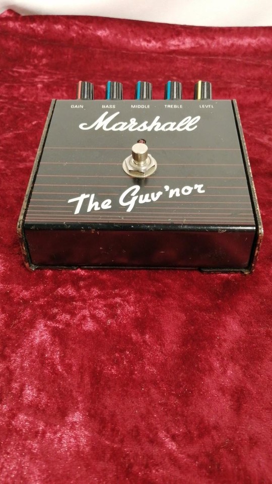 Marshall The Guv'nor Pedale Effetti Per Chitarra Blu UK Usato | eBay