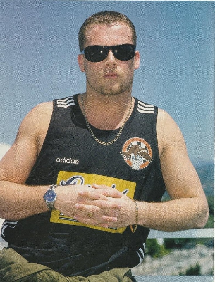 J Brown Abs Breen Five teen magazine pinup clipping Starz legs open ...