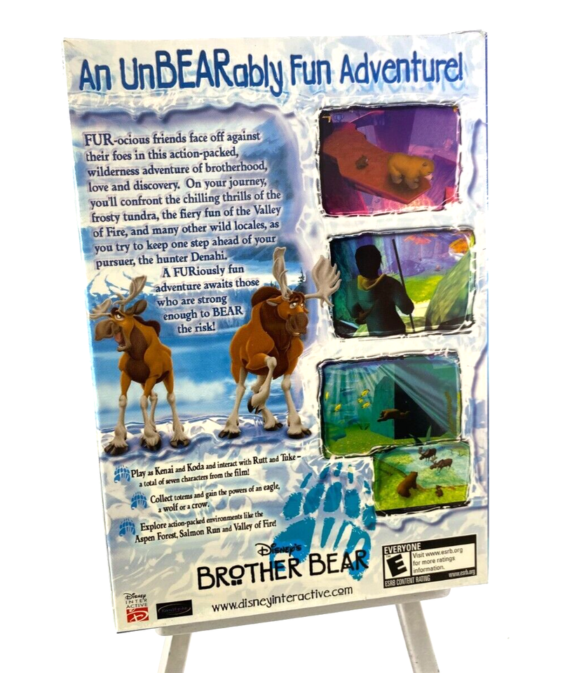 New Sealed Disney's Interactive Brother Bear (PC, 2003) Kenai Koda ...