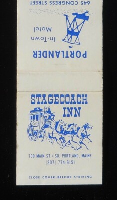 1960s Stagecoach Inn 700 Main St. Portlander In-Town Motel South ...