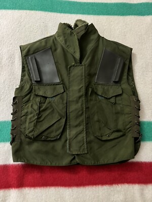 Vintage 90s 1999 US MILITARY FLAK VEST Fragmentation Jacket Body Armour ...