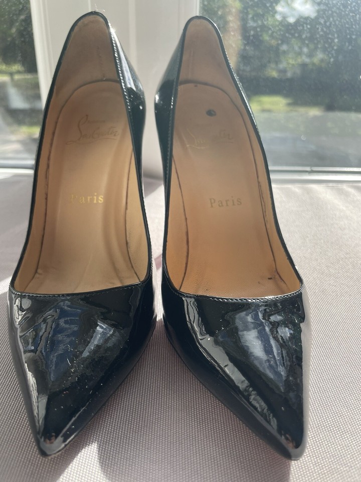 Louboutin - So Kate - 120 mm Pumps Heels - Patent Calf - Black - Size ...