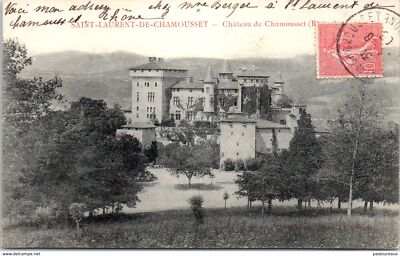 69 SAINT-LAURENT-DE-CHAMOUSSET - Le CHATEAU PAST/4872 | eBay