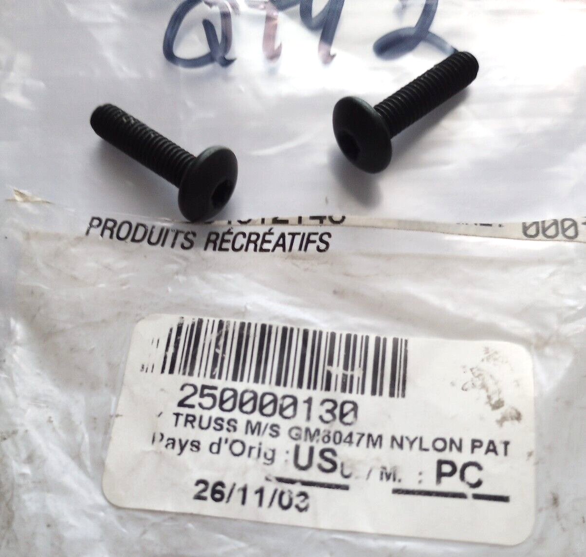 BRP Torx Truss Screw NOS 250000130 Qty. 2 (S-3239) | eBay