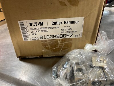 EATON CUTLER HAMMER TRANSFER SWITCH 200B Lug Terminal Kit 8160A99G57B ...