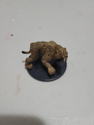 Smilodon (Sabertooth Tiger) - Kingmaker #30 Pathfinder Battles D&D ...