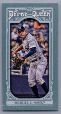 Alex Rodriguez Mini #6b Var SP 2013 Gypsy Queen | eBay