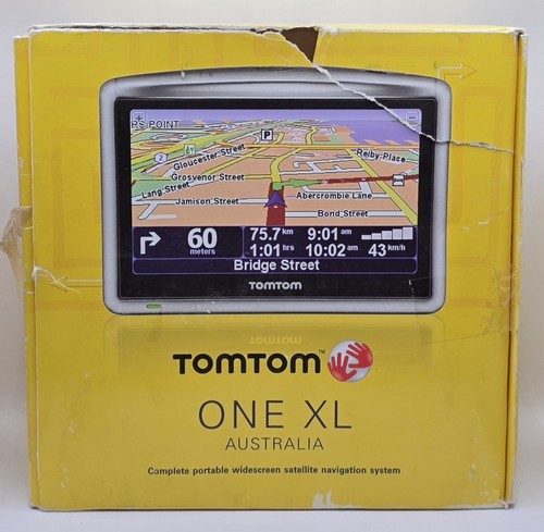 Tom Tom Tomtom One XL Car Mapping System Navigation (Boxed) 4.3 Inch ...