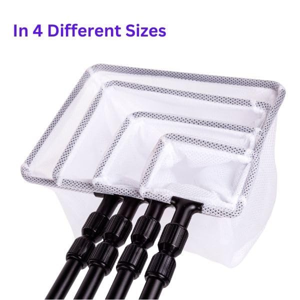 - Large Aquarium Fish Net with Extendable 22"-33" Handle, Telescopic ...