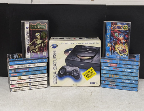 SEGA Saturn/CD Console & Games Bundle | eBay