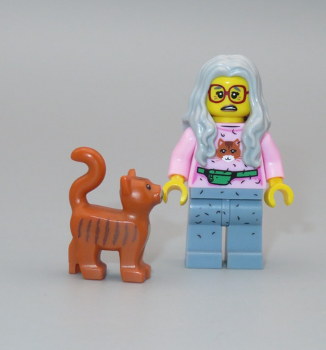 Lego Mrs. Scratchen Post cat minifigure LEGO Movie collectible series ...