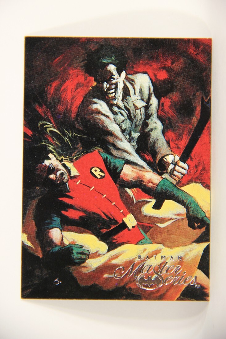 Batman Master Series 1995 Trading Card #31 Death In The Family ENG ...