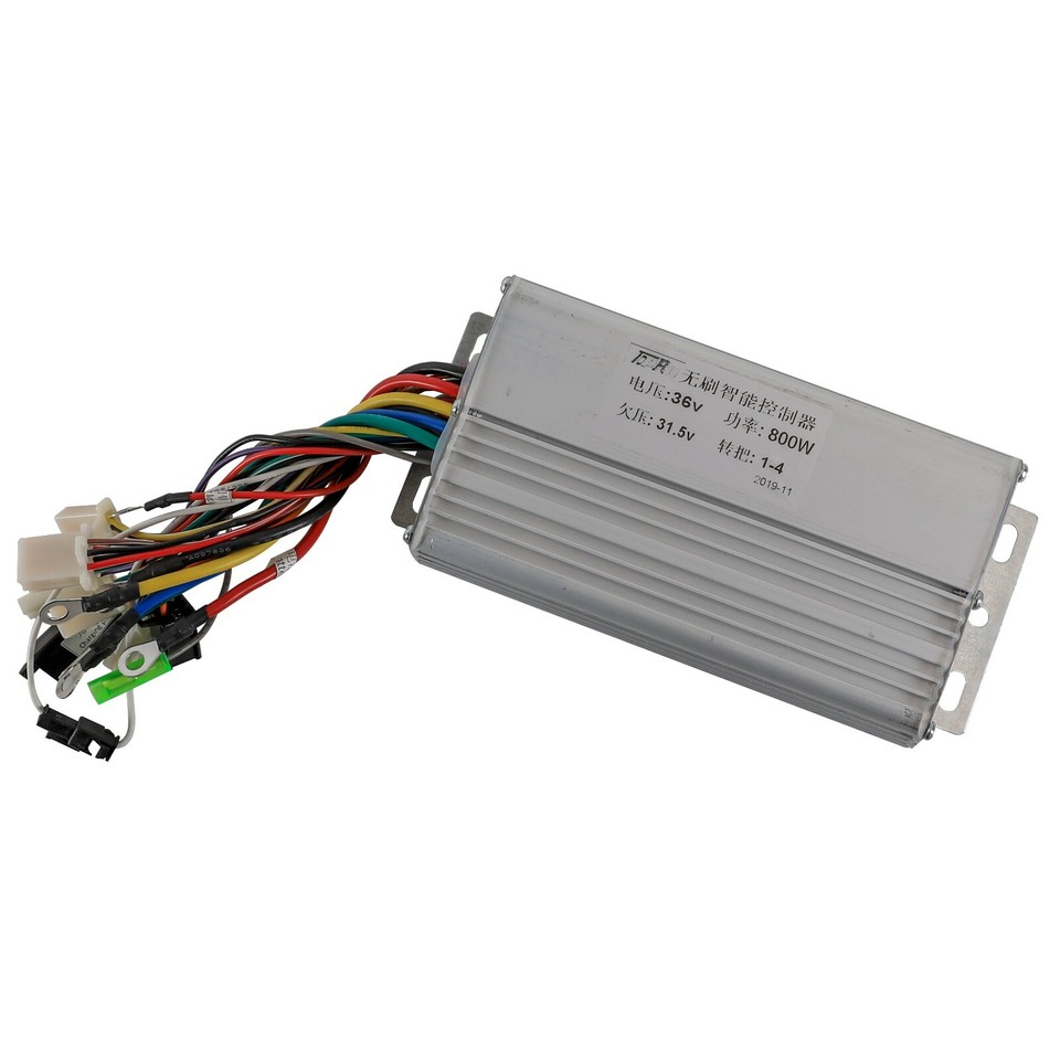 36v 800w Brushless Motor Speed Controller+Throttle E-Bike ATV Go Kart ...
