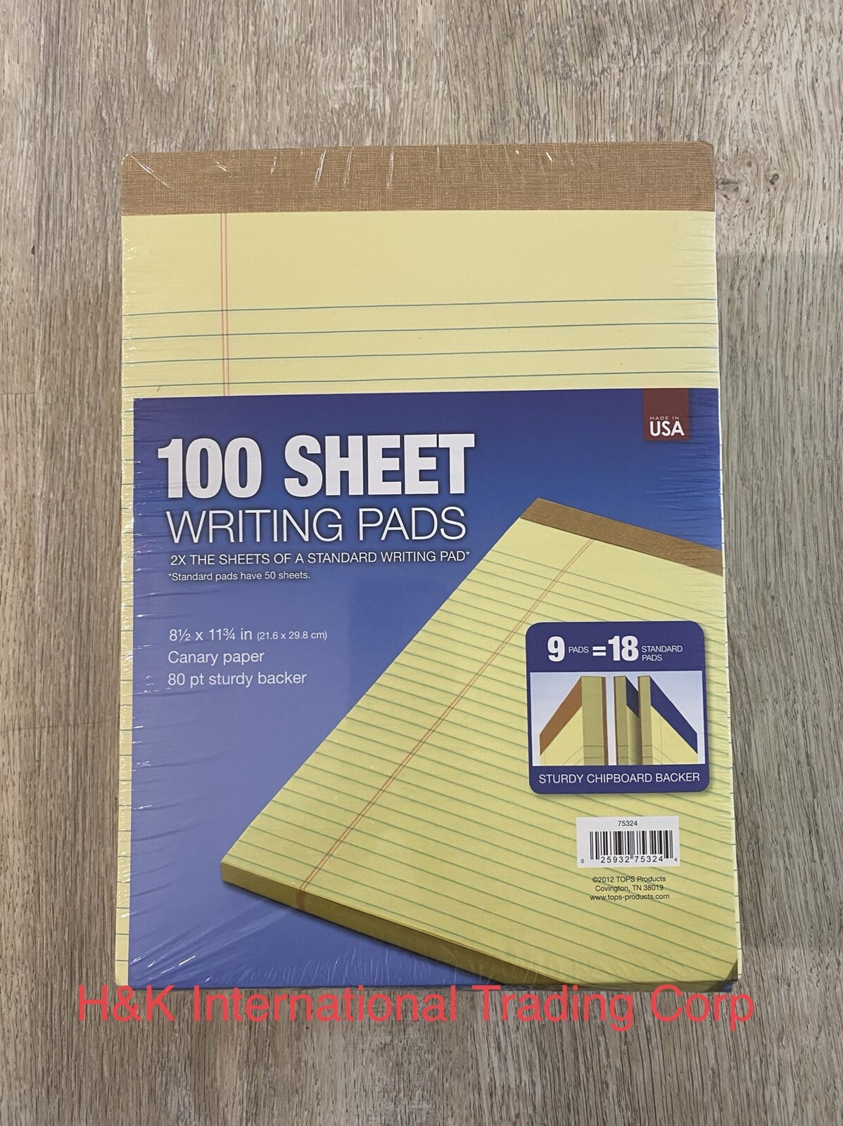 TOPS 75324 Writing Pads - 9 Pack for sale online | eBay