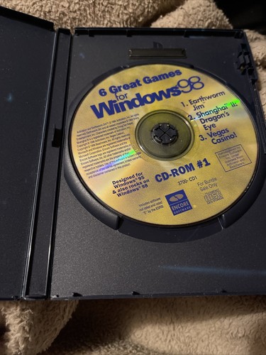 6 great games for windows 98 disc 1 | eBay