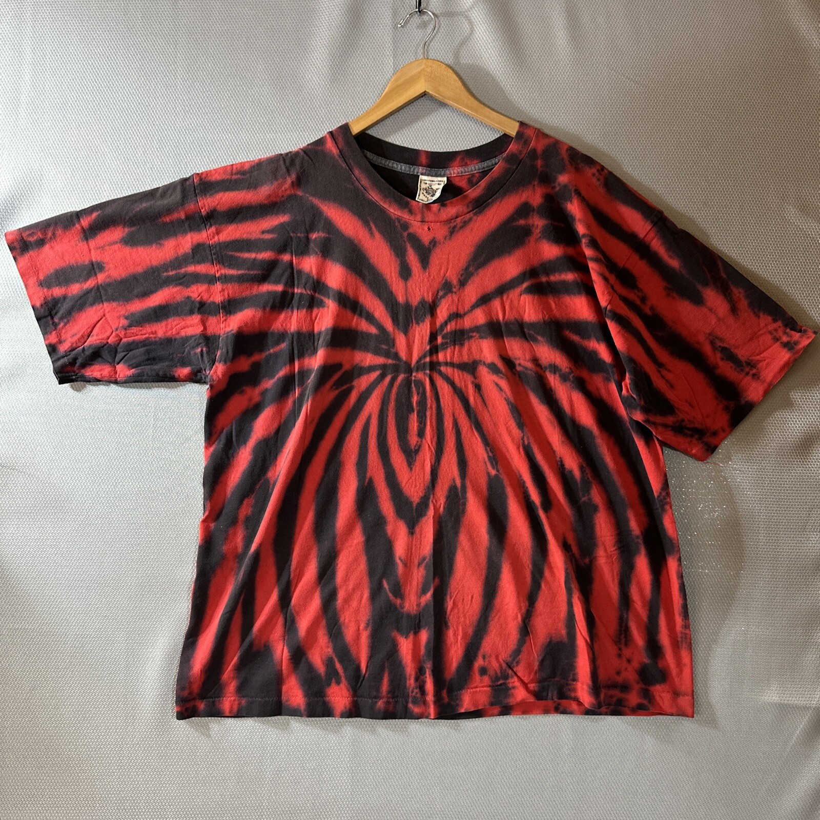 Vintage Alore Brand "Spiderman" Logo Tye Dye Short Sl… - Gem