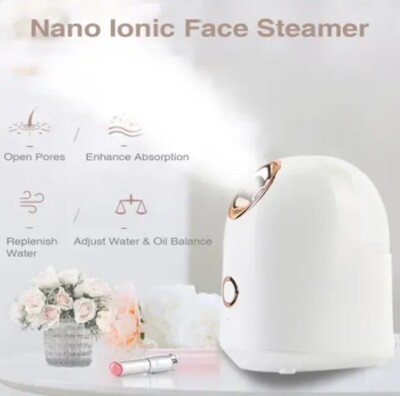Household hot mist Nano Ionic Face Humidifier Steaming Machine | eBay ...