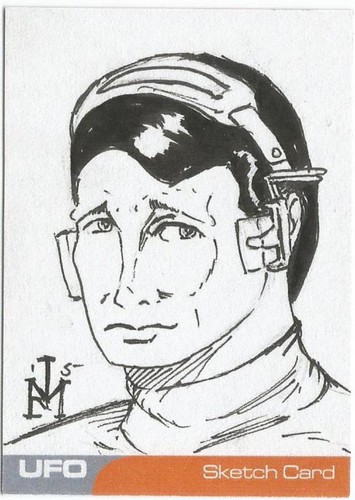 UFO Series 1 Trading Cards Sketch Card drawn by Joe Miller [ D ] | eBay UK