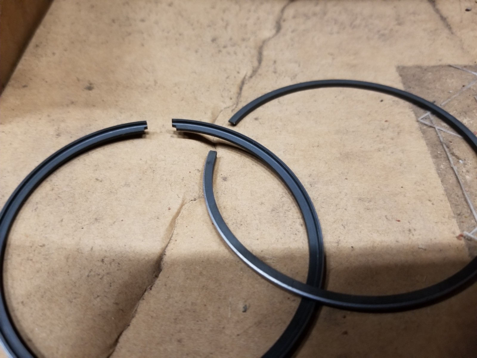 NOS MC Brand Keystone Dykes STD Piston Rings Yamaha 1973 DT2 311-11610 ...