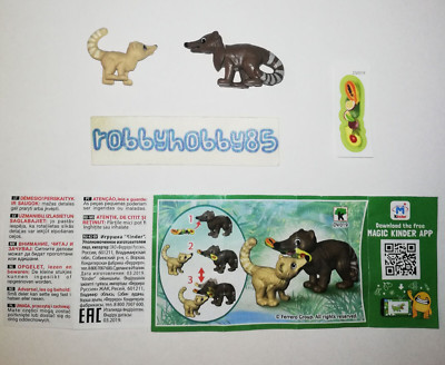 Dv019 Coati + Bpz (Eac 03.2019) Kinder Surprise Italia 2019/2020 ...