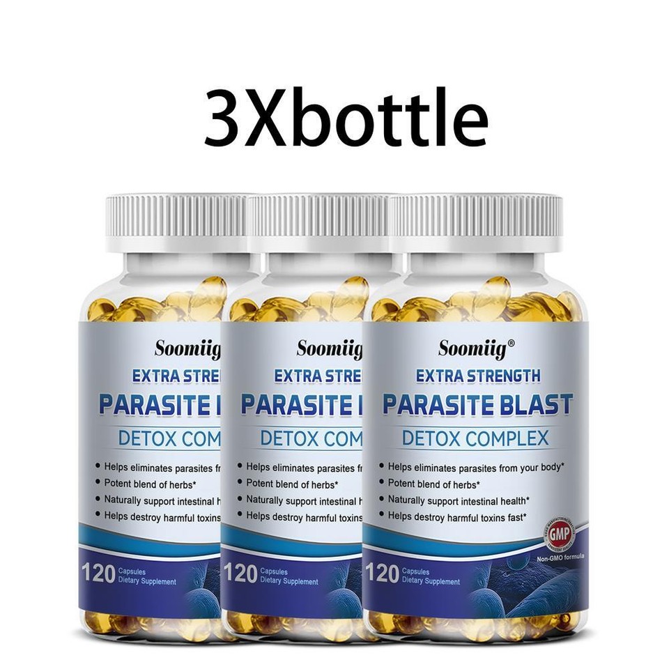 Extra Strength Parasite Blast Detox Complex CAPSULES, Intestinal&Immune ...