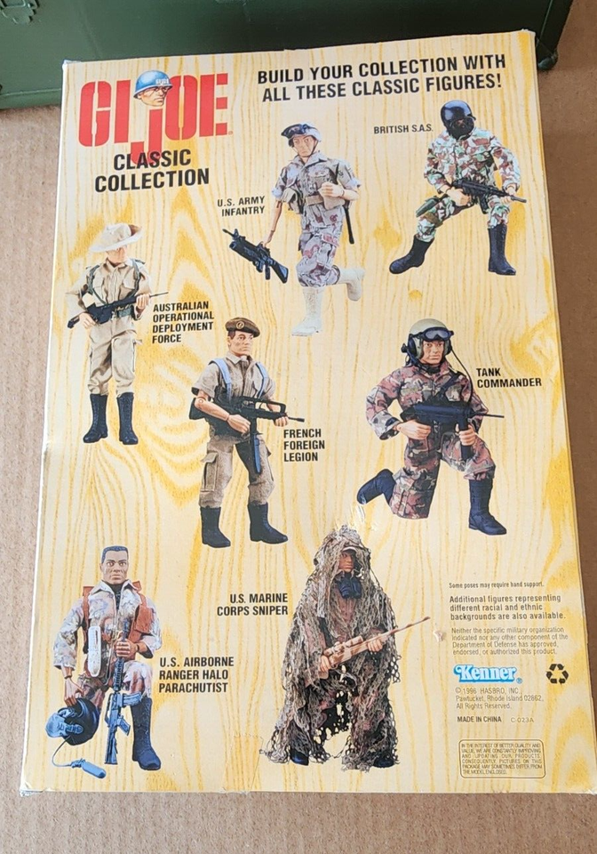Vintage GI JOE FRENCH FOREIGN LEGION 1997 CLASSIC COLLECTION NIB ~ NRFB ...