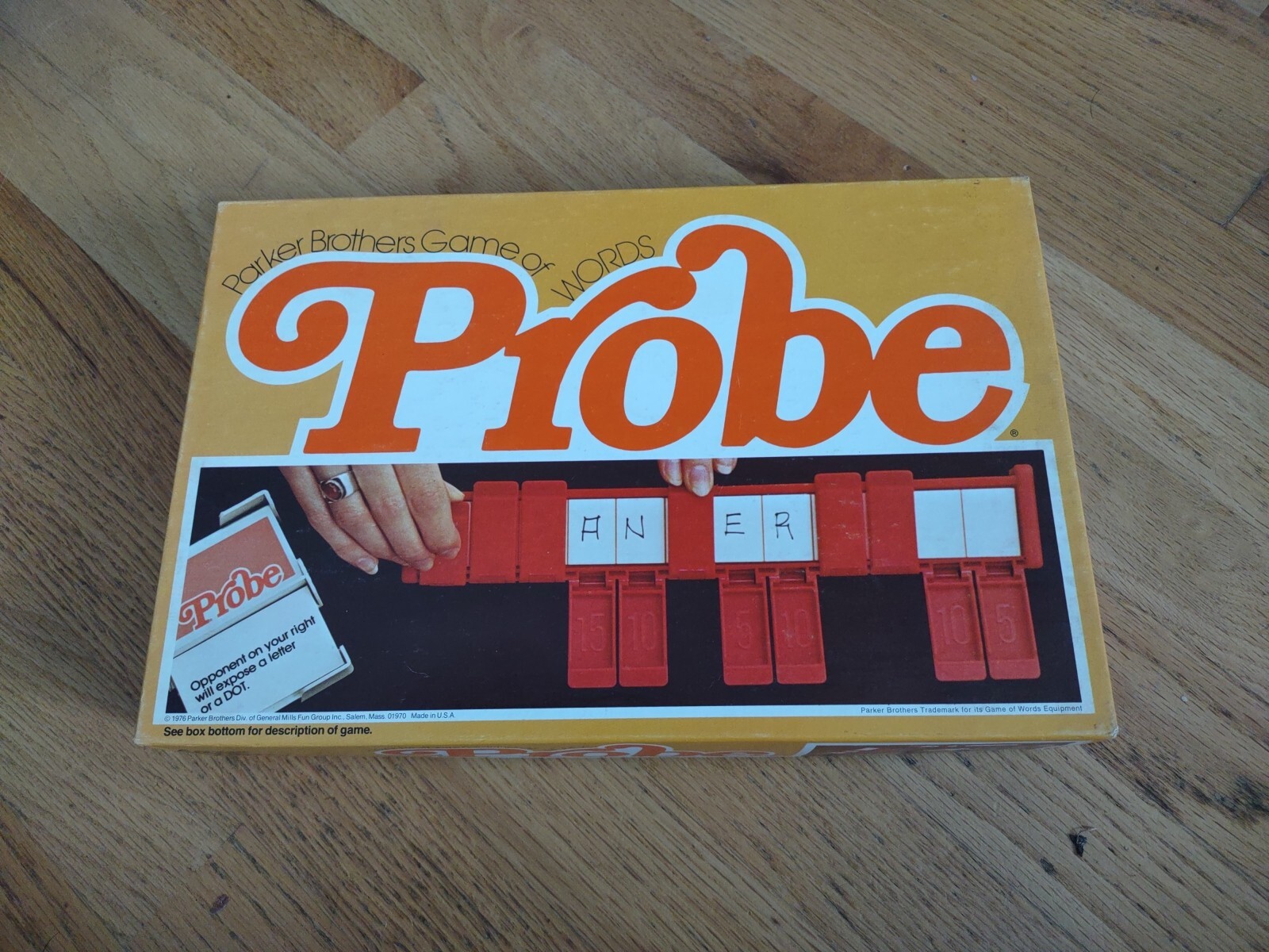 VINTAGE 1976 Parker Bothers Probe Game of Words Board Game Complete ...