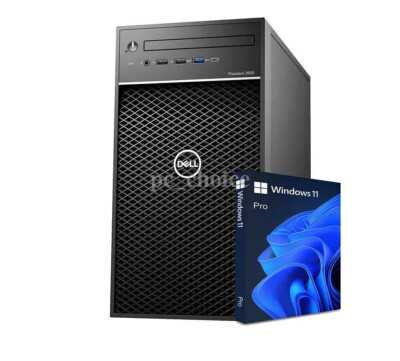 Dell Precision 3630 Tower Core UP i7-9700 64GB 2TB SSD 3TB HDD RTX 3050 ...