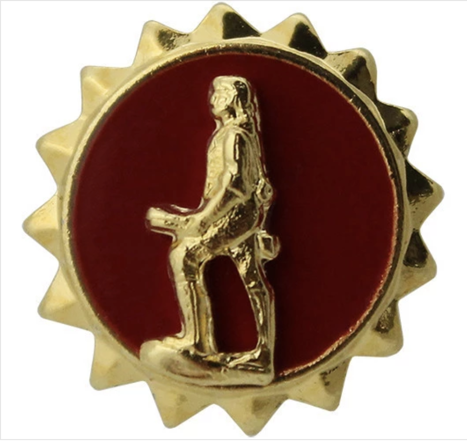 GENUINE U.S. ARMY LAPEL PIN: ACTIVE DUTY MINUTE MAN | eBay