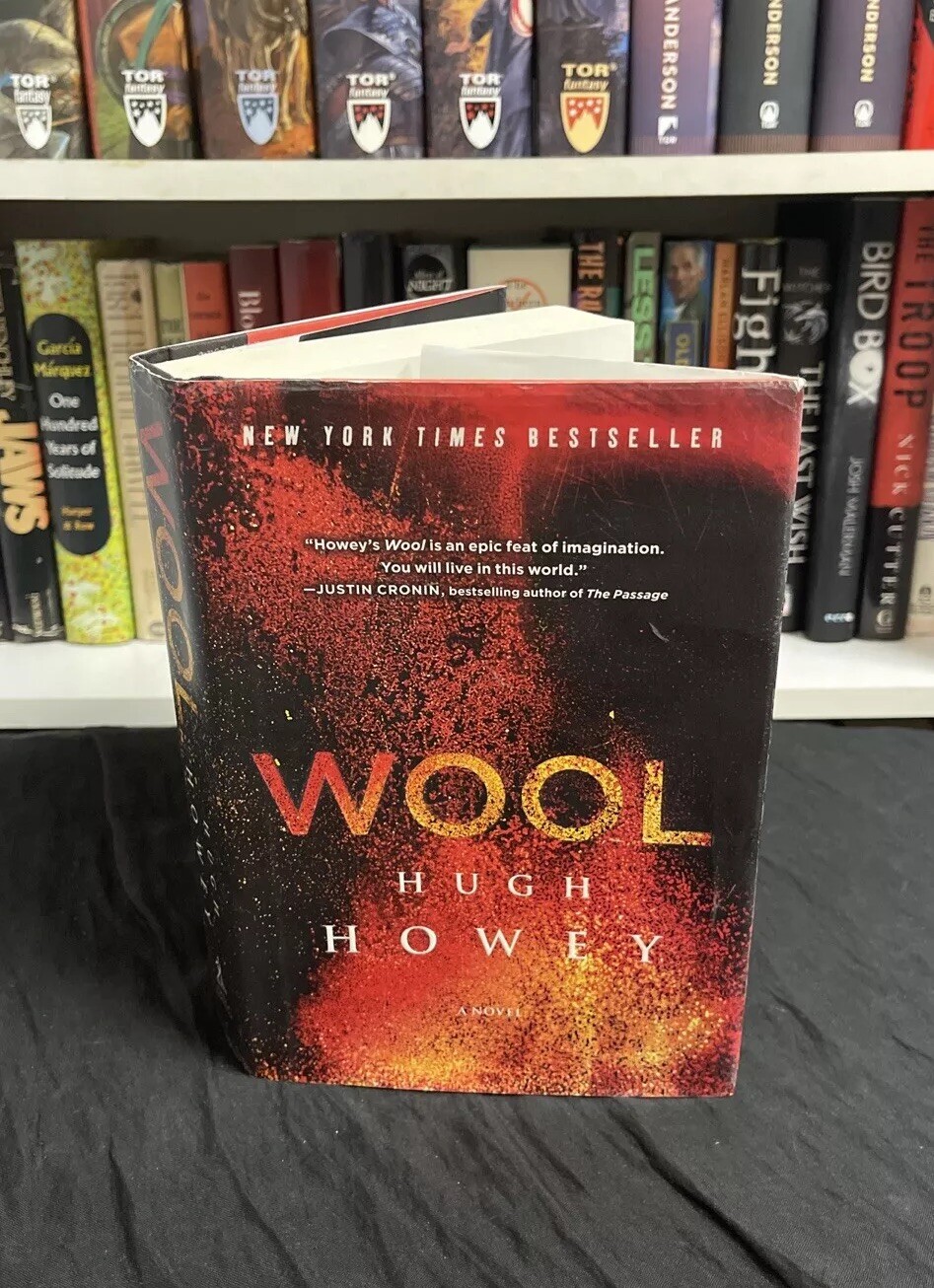 Wool by Hugh Howey (2013, Hardcover) First Edition/3rd Print! VG! HCDJ ...