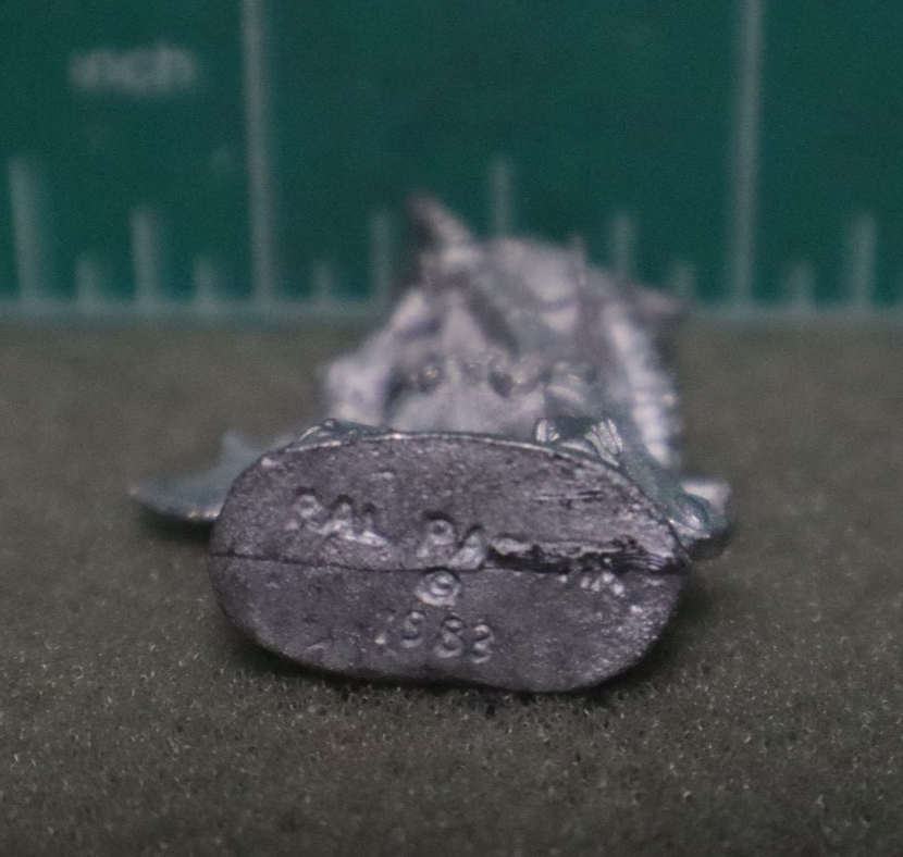 Ral Partha - CHAOS BARBARIAN - Metal Miniature 25mm scale - OOP VERY ...