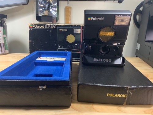 Polaroid SLR 680 Instant Camera w/ BOX | eBay
