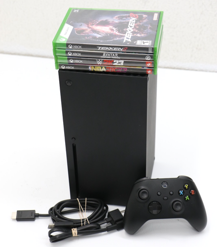 Microsoft Xbox Series X 1TB Video Game Console Black Model: 1882 w ...
