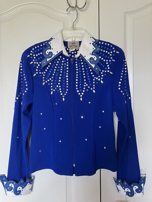 1849 Ranchwear Show Jacket, Royal Blue, Size XSmall | eBay