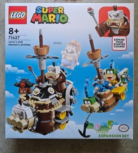 LEGO Super Mario Larry's and Morton’s Airships Expansion Set 71427 Kit ...