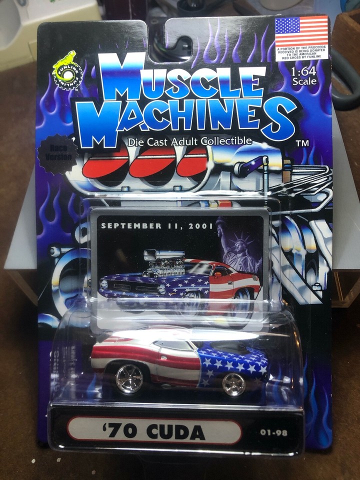MUSCLE MACHINES WCC JOHNNY LIGHTNING JADA GREENLIGHT M2 AW HOT WHEELS ...