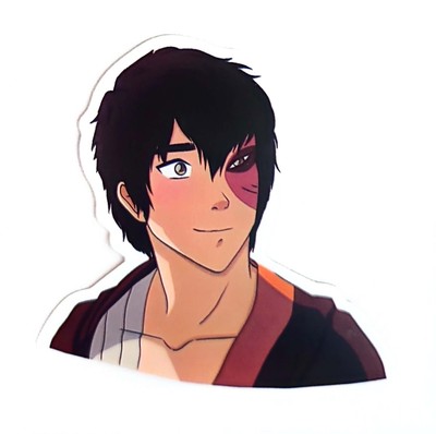 Nickelodeon Avatar The Last Airbender ZUKO Anime Manga Water Resistant ...