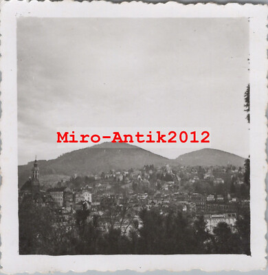 Foto, WW2, vista di Baden Baden dal Kurhaus. 12.11.1939 (N) 50975 | eBay