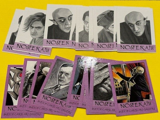 Nosferatu The Vampire Series 2 RRParks 43 card set + tuck box | eBay