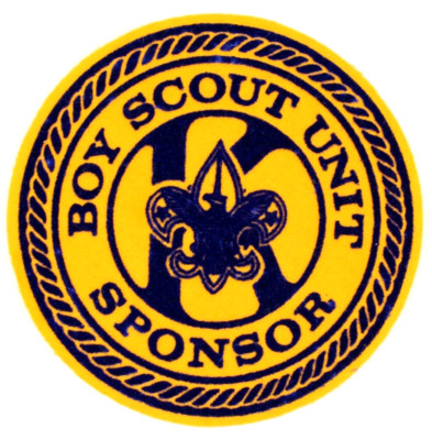 Vintage 6" Felt Kiwanis Boy Scout Unit Sponsor Jack Patch Boy Scouts ...