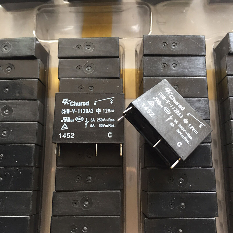 5Pcs CHUROD CHM-V-112DA3 12VDC Power Relay 5A 250V 4Pin NEW | eBay