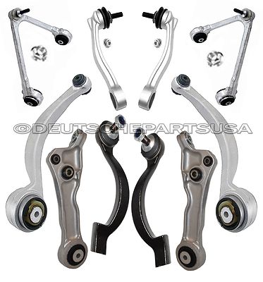 UPPER + LOWER CONTROL ARMS BALL JOINTS Tie Rods for JAGUAR XF ...